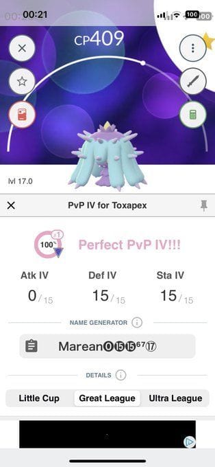 Should you use Toxapex in the Great League in Pokemon GO?