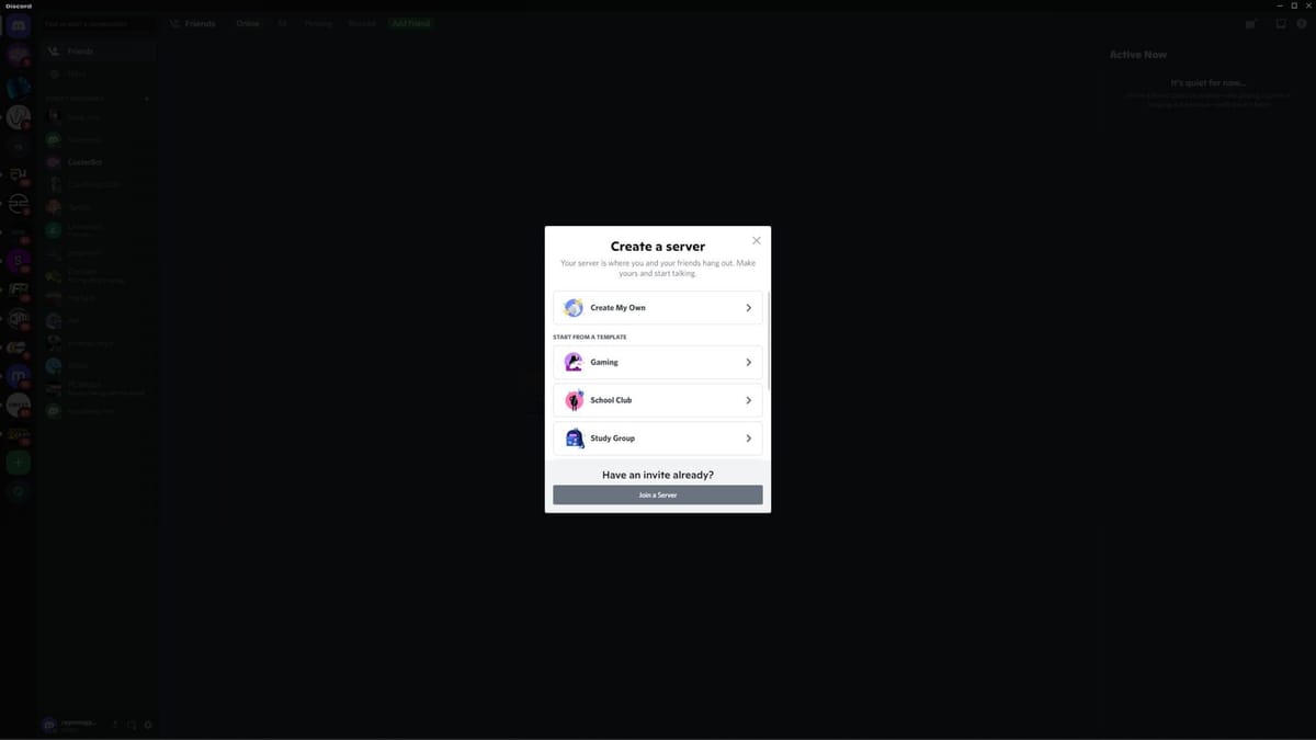 How to create a Discord server and invite your friends