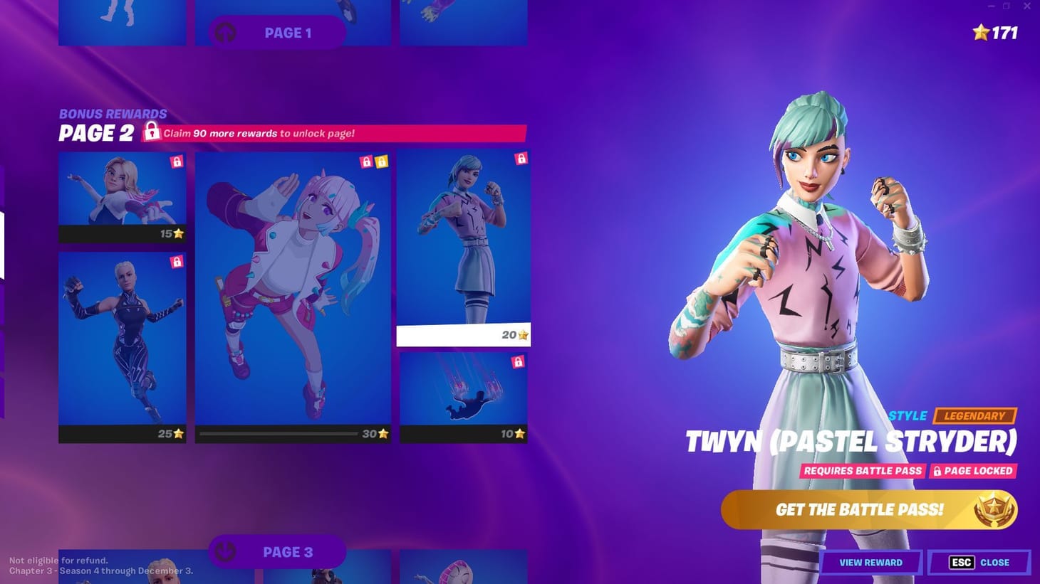 All Bonus rewards in Fortnite Chapter 3 Season 4