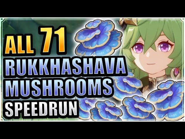 Scaramouche Ascension Material guide: All Rukkhashava Mushroom ...