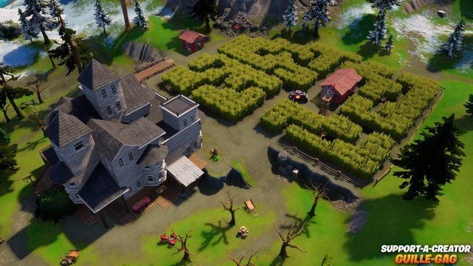 Fortnite Chapter 3 Season 4 has a haunted house