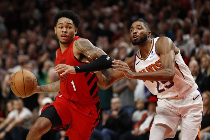 Why was Anfernee Simons in the news in the follow-up to the 2018 NBA ...