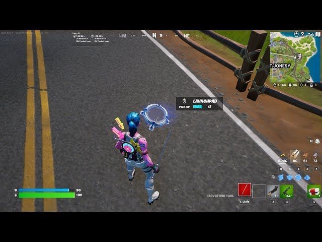 Fortnite: Where to find and throw a Launchpad at Flutter Barn or ...