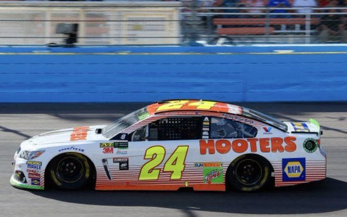 Did Chase Elliott win in the #24 car?