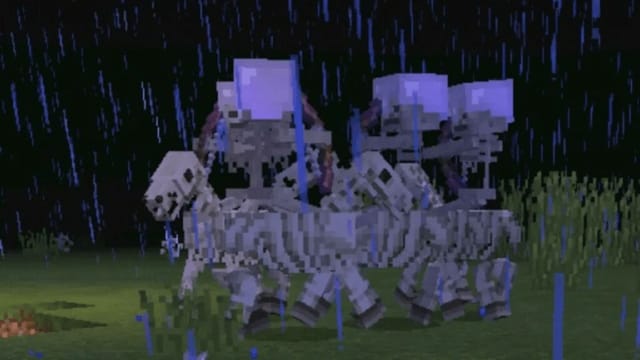 Every official jockey that can spawn in Minecraft: Java Edition