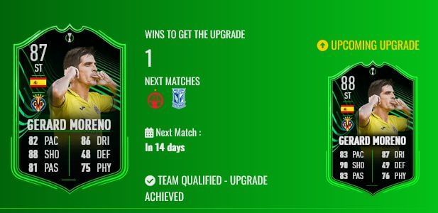 Which RTTK (Road to the Knockouts) cards are getting upgraded in FIFA 23?