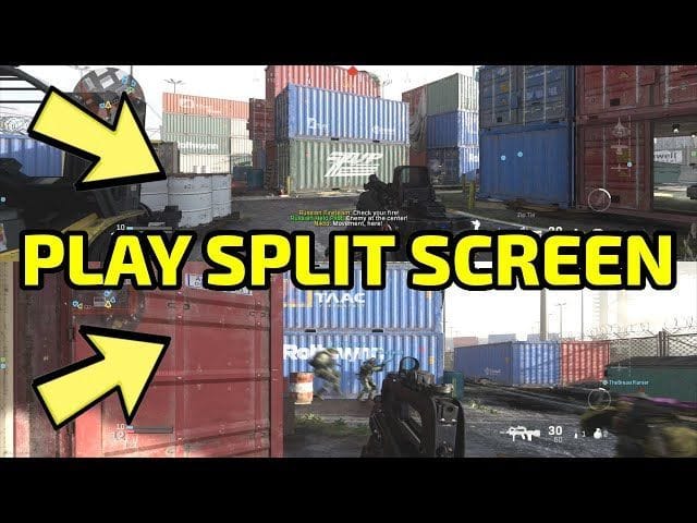 How to play Split-Screen in Modern Warfare 2