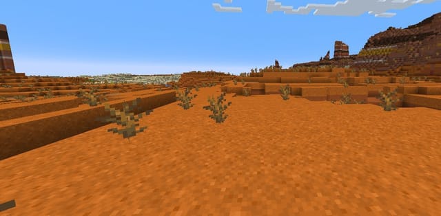 Mesa in Minecraft