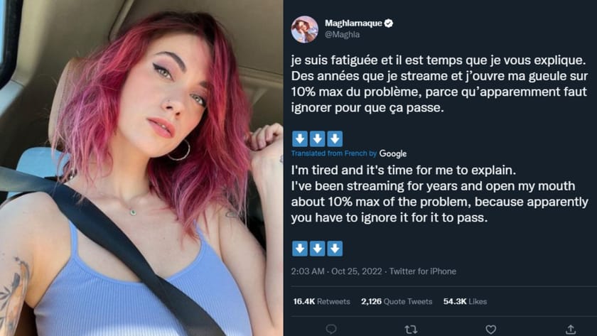 Twitch streamer Maghla reports concerns over the internet exploiting ...