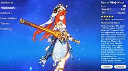 Genshin Impact Nilou Builds With The Best Artifacts Weapons And Team 