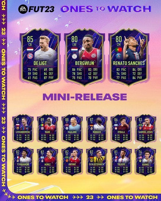 3 Ones To Watch (OTW) cards you should use in FIFA 23 (and 3 cards you ...