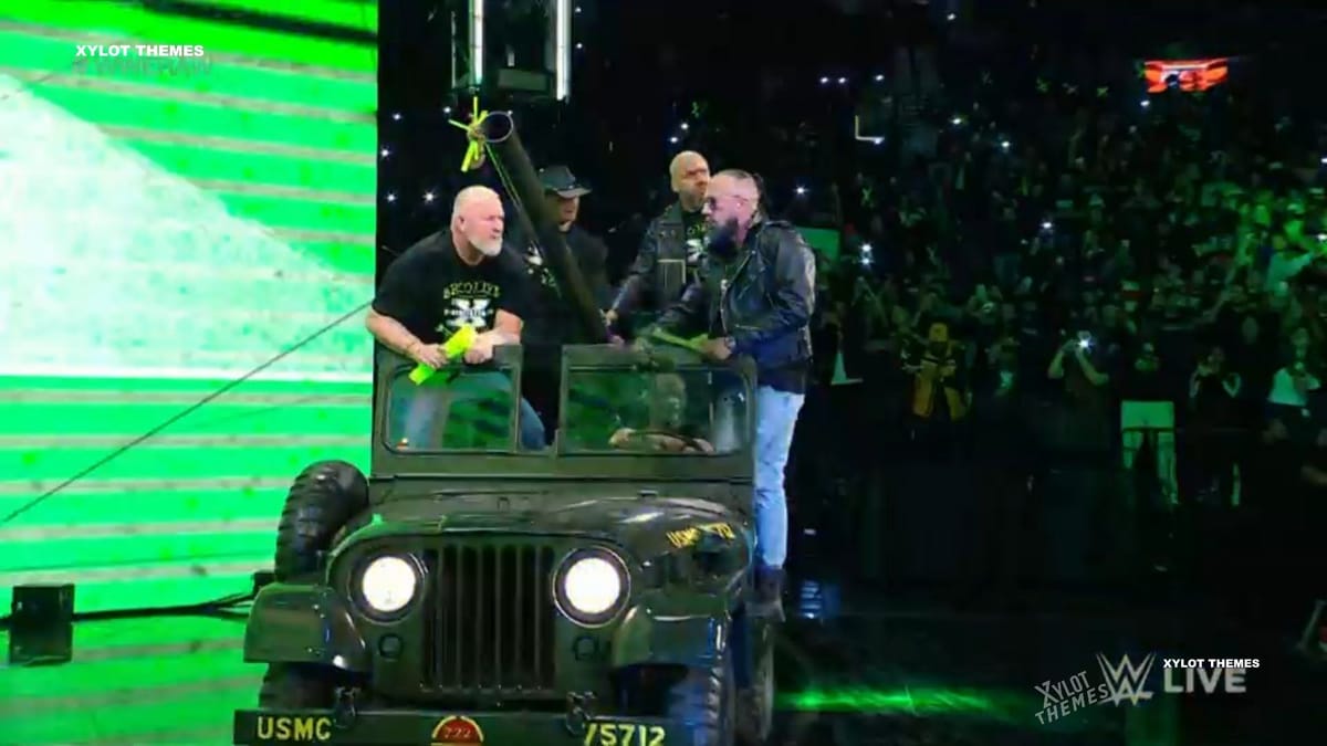 WWE brought back iconic jeep for DX’s RAW return