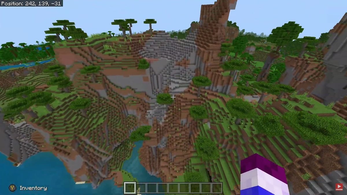 Windswept Savanna in Minecraft