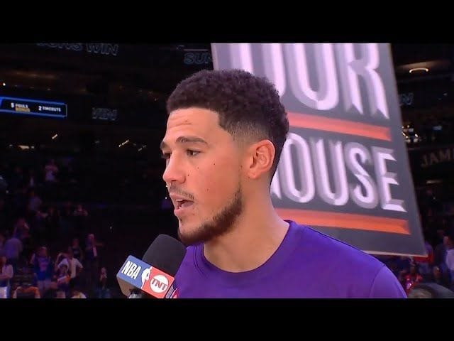 Devin Booker opens up on heated trash-talking with Klay Thompson during Phoenix Suns vs Golden ...