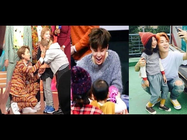 7 BTS moments with children that prove they will make for great dads