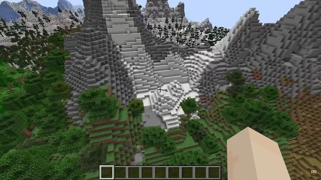 Stony Peaks in Minecraft