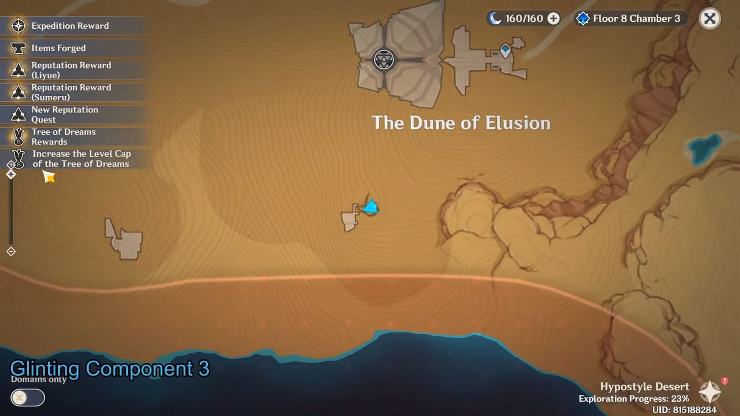 All 5 Genshin Impact Glinting Component locations in Sumeru Desert