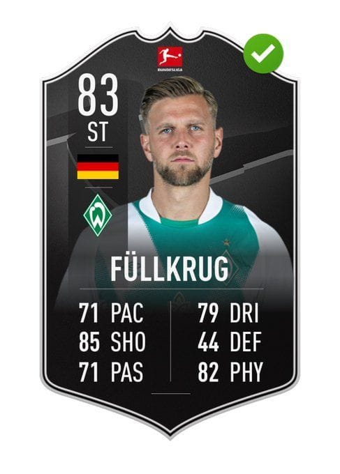 FIFA 23 Ultimate Team Niclas Fullkrug POTM SBC: How to complete ...