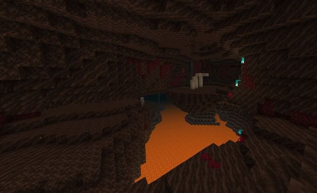 Soul Sand Valley in Minecraft