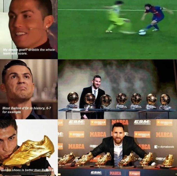 "No comparison," "Will always be better" - Lionel Messi vs Cristiano ...