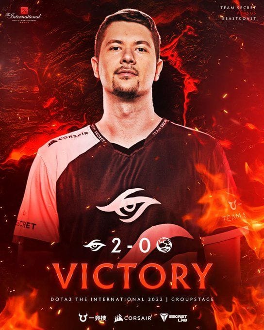 DOTA 2 The International 2022 Group Stage Day 1 results: Evil Geniuses ...