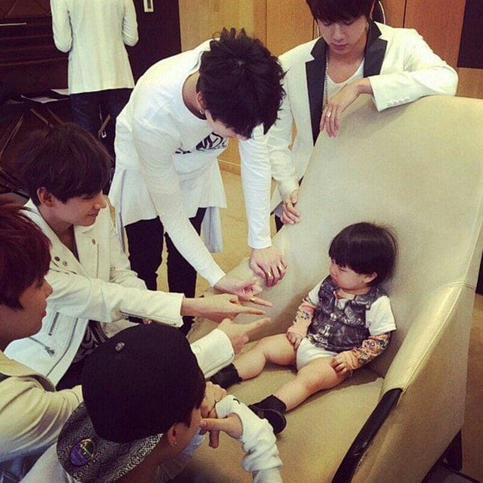 7 BTS moments with children that prove they will make for great dads