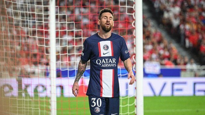 PSG superstar Lionel Messi suffers contracture in the calf following a ...