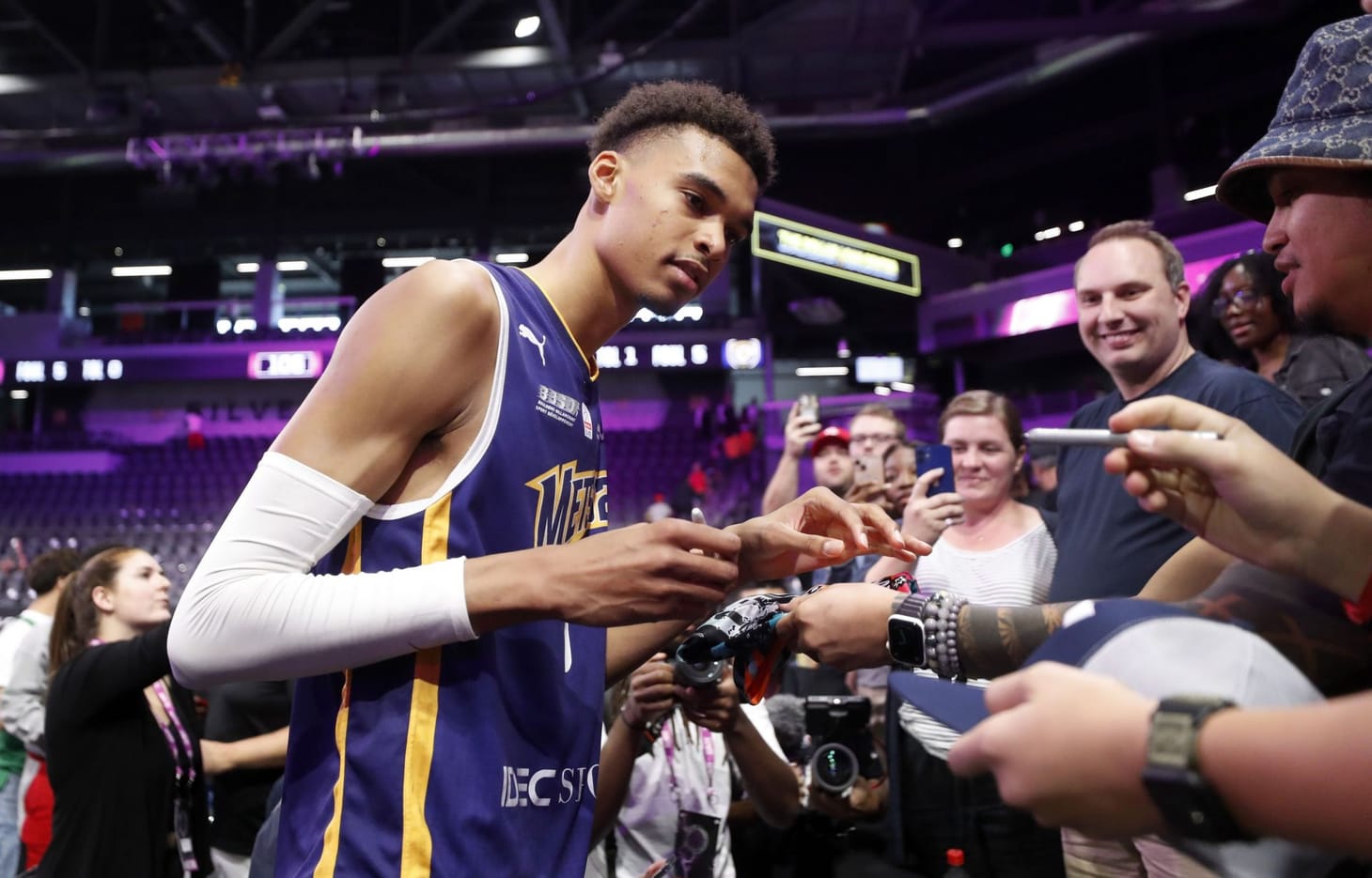 What is Victor Wembanyama's wingspan? Taking a look at physical ...