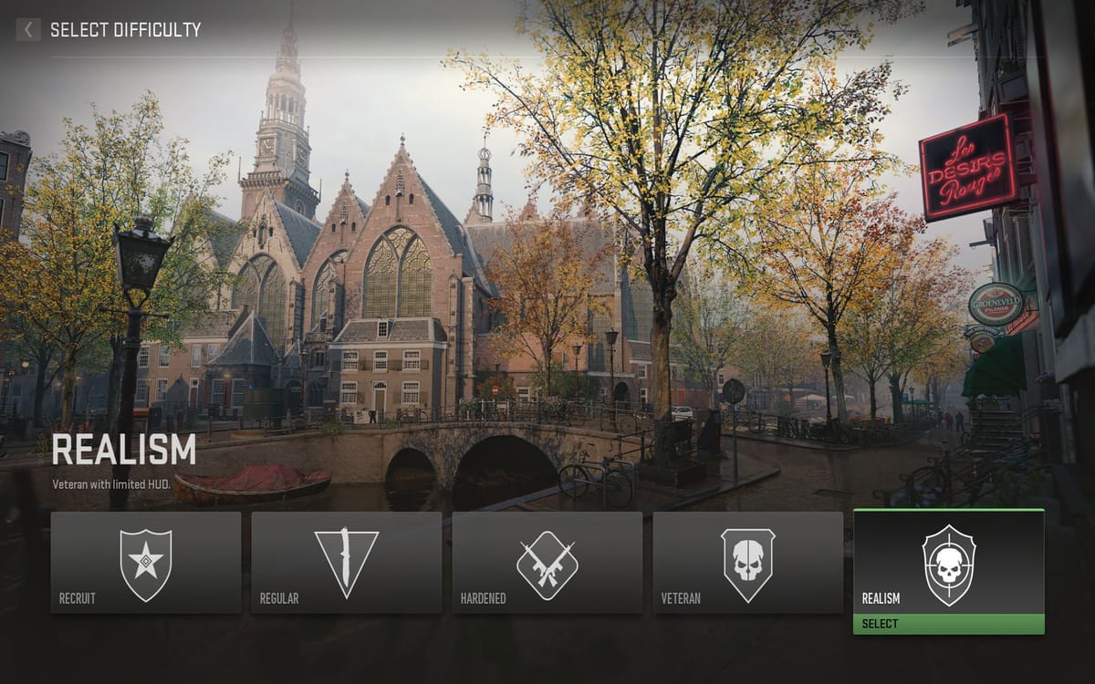 How to unlock Realism mode in Modern Warfare 2 Campaign