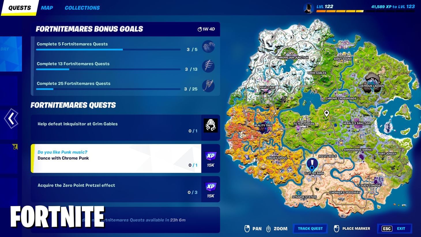 Where to find Chrome Punk in Fortnite Chapter 3 Season 4