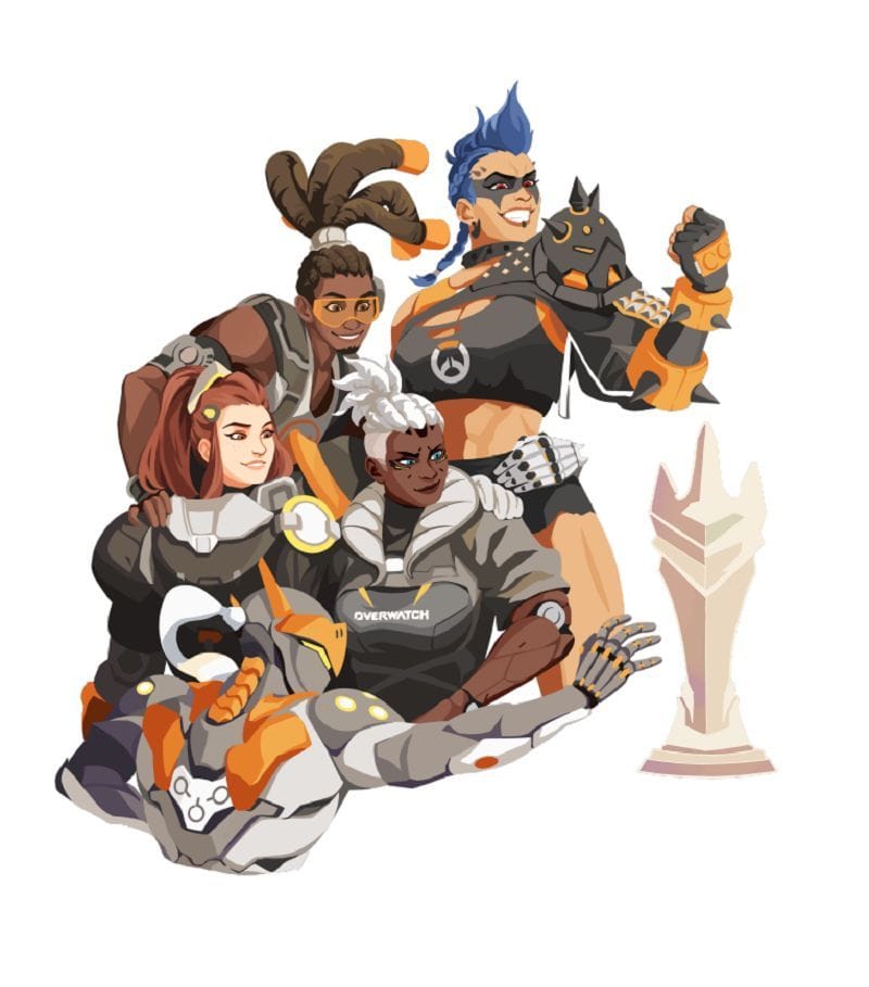 All Overwatch 2 Hero skins and item drops you can collect during OWL 2022