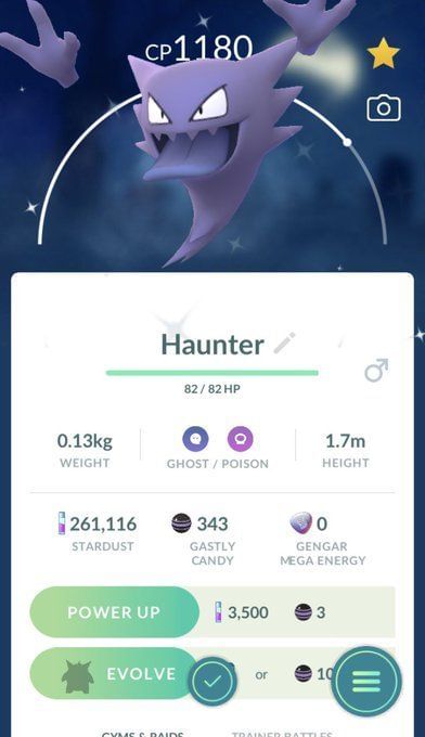 Can Haunter be Shiny in Pokemon GO?