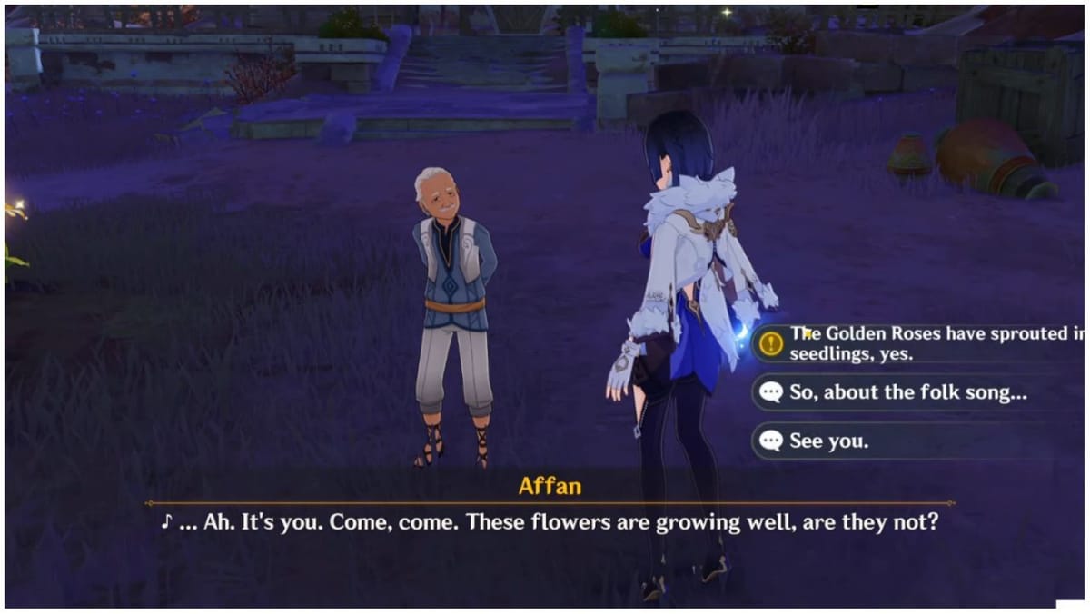 A Gifted Rose Genshin Impact quest guide: Sumeru desert NPC location ...