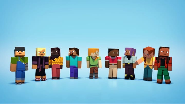 Seven new default skins coming before Minecraft 1.20 update