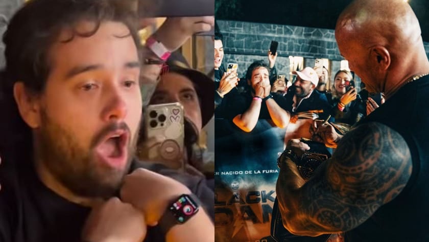 [Video] WWE fan has an unbelievably emotional reaction to meeting The Rock