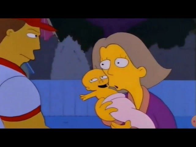 The Simpsons episode featuring nine MLB legends - "It was like those ...