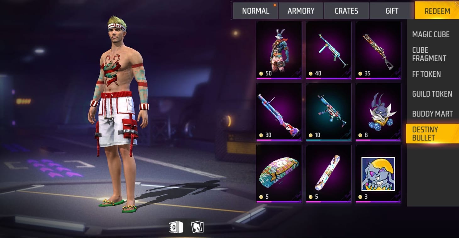 How to get rare Bunny Warrior Bundle in Free Fire MAX