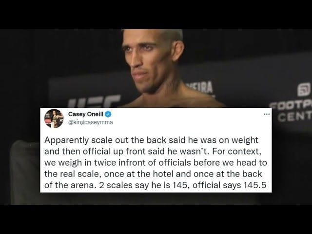 The threat of Islam Makhachev's wrestling for Charles Oliveira was ...