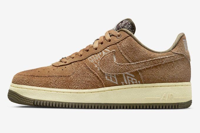 Where to buy Nike Air Force 1 Low Nai-Ke Tan sneakers? Everything we ...
