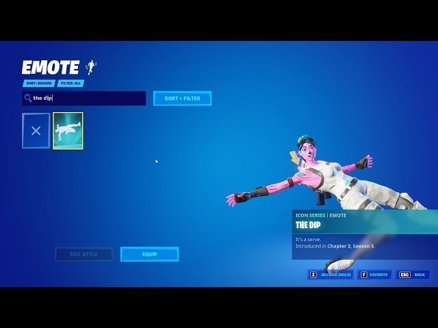 Fortnite Prouve Enfin Que L'emote "The Dip" était Payante - Tech ...