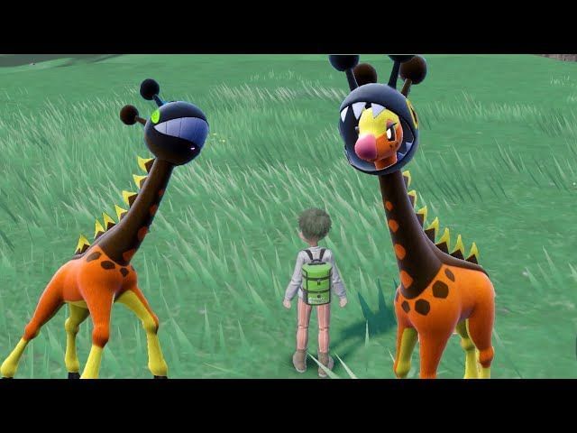 Pokemon Scarlet and Violet introduce Farigiraf, with unique abilities ...