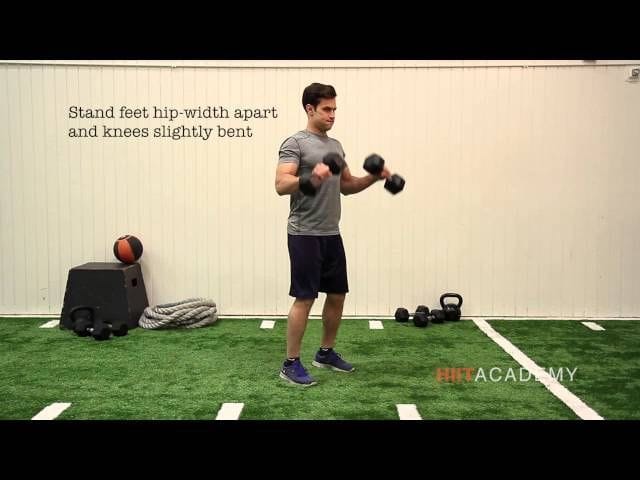 5 Arm Workouts with Weights for Men to Build Muscle