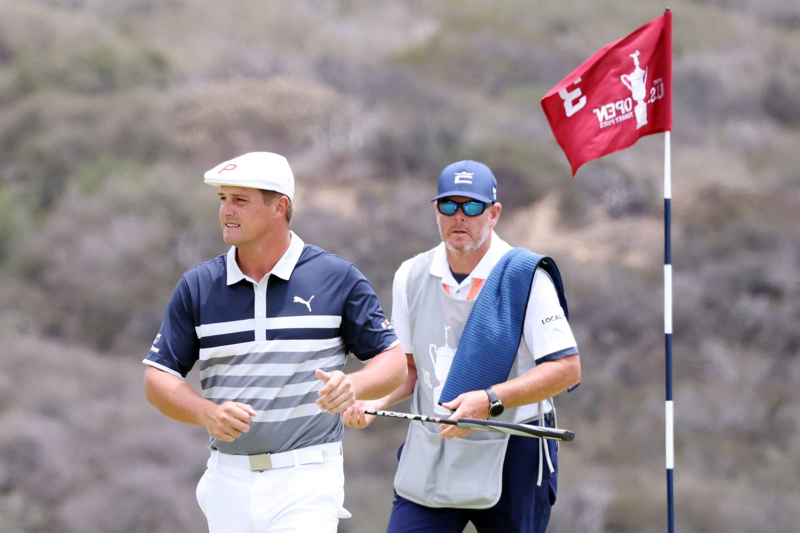 Who is Bryson DeChambeau's caddie in 2022?