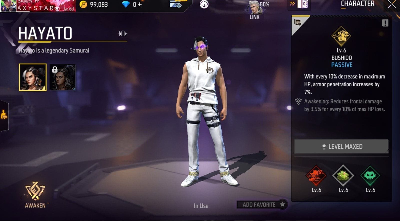 3 best Free Fire character combination with Tatsuya