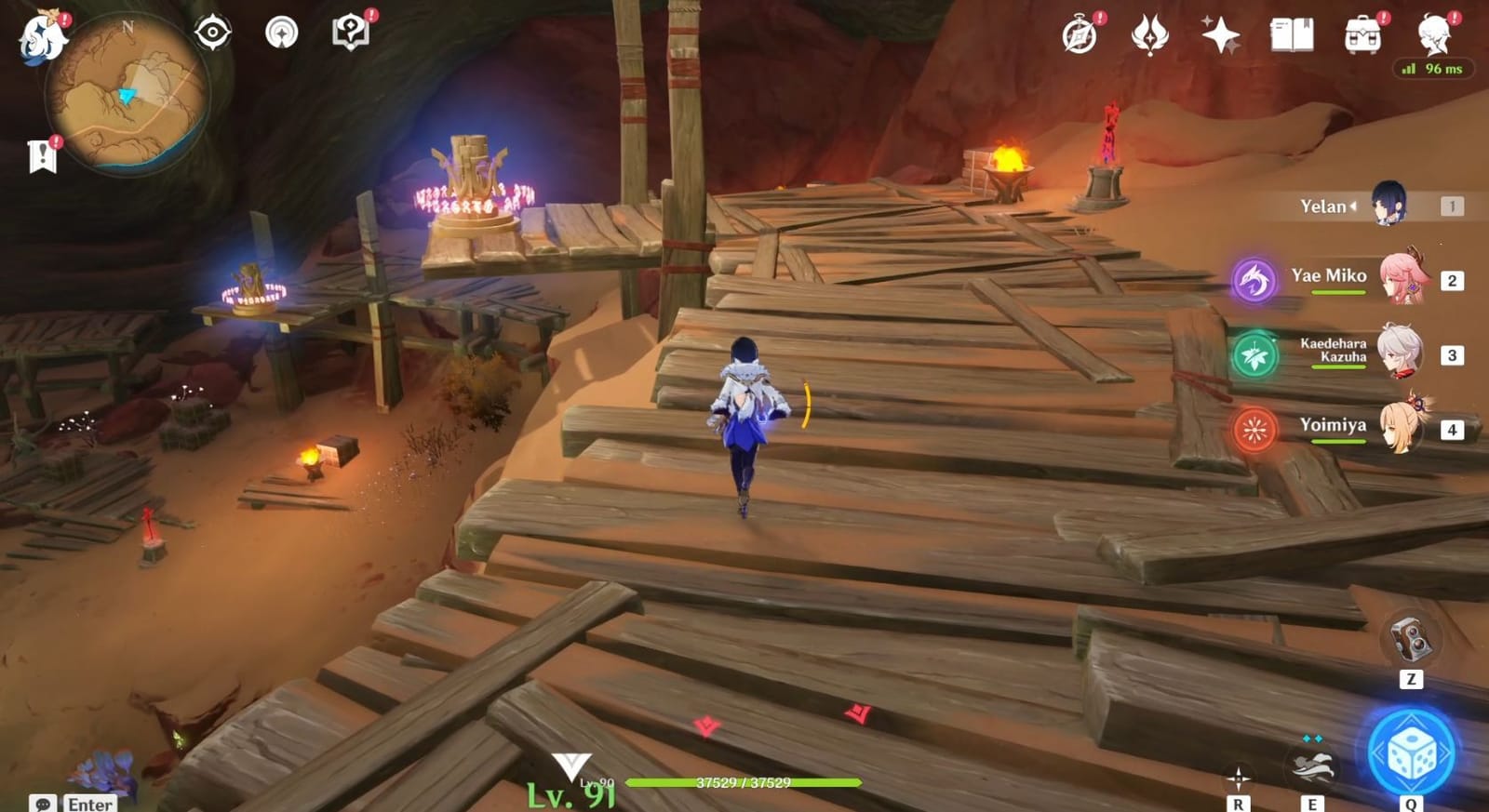 How to get a secret Genshin Impact Luxurious chest at Valley of Dahri ...