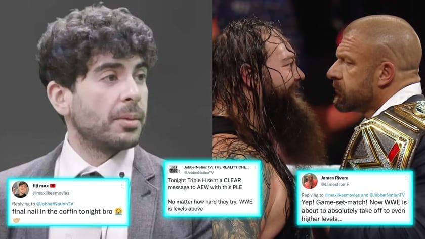 Wrestling fans claim that WWE is "levels above" Tony Khan's promotion ...