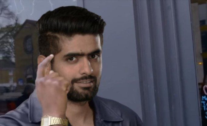 "This too shall pass ZimBabar" - Twitterati roast Babar Azam after his ...