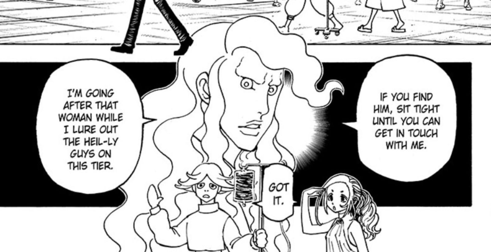 Hunter x Hunter chapter 391: The Succession Contest intensifies, Xi-Yu ...