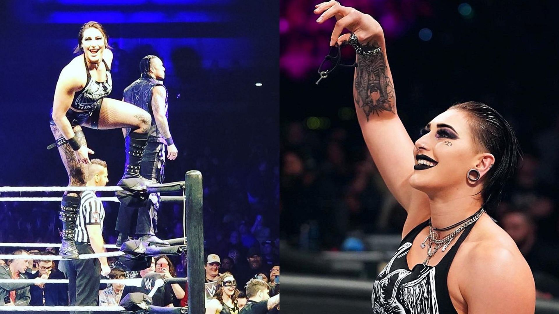 Twitter Erupts After Rhea Ripley Punches Male Wwe Star In Her Return Match
