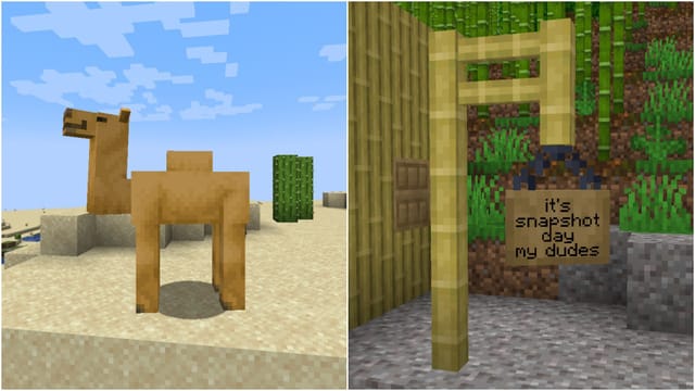 Every new Minecraft 1.20 update feature released in 22w42a snapshot
